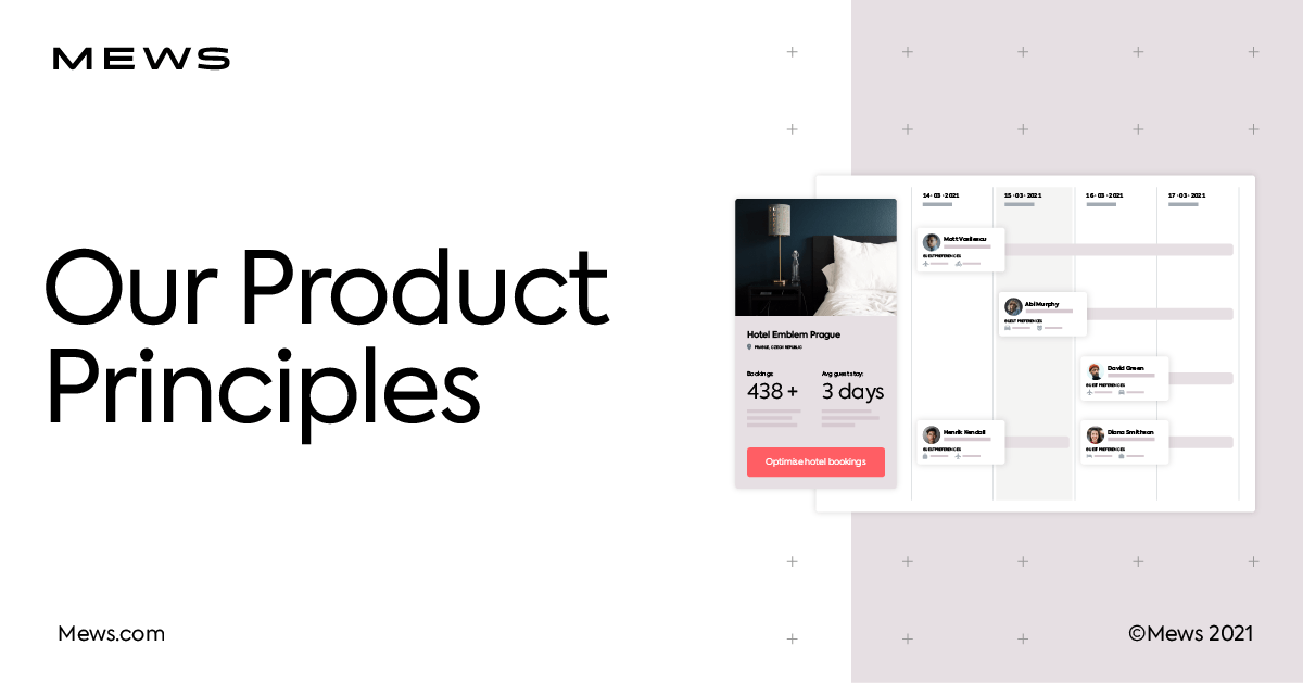 Mews product principles | Mews blog insights
