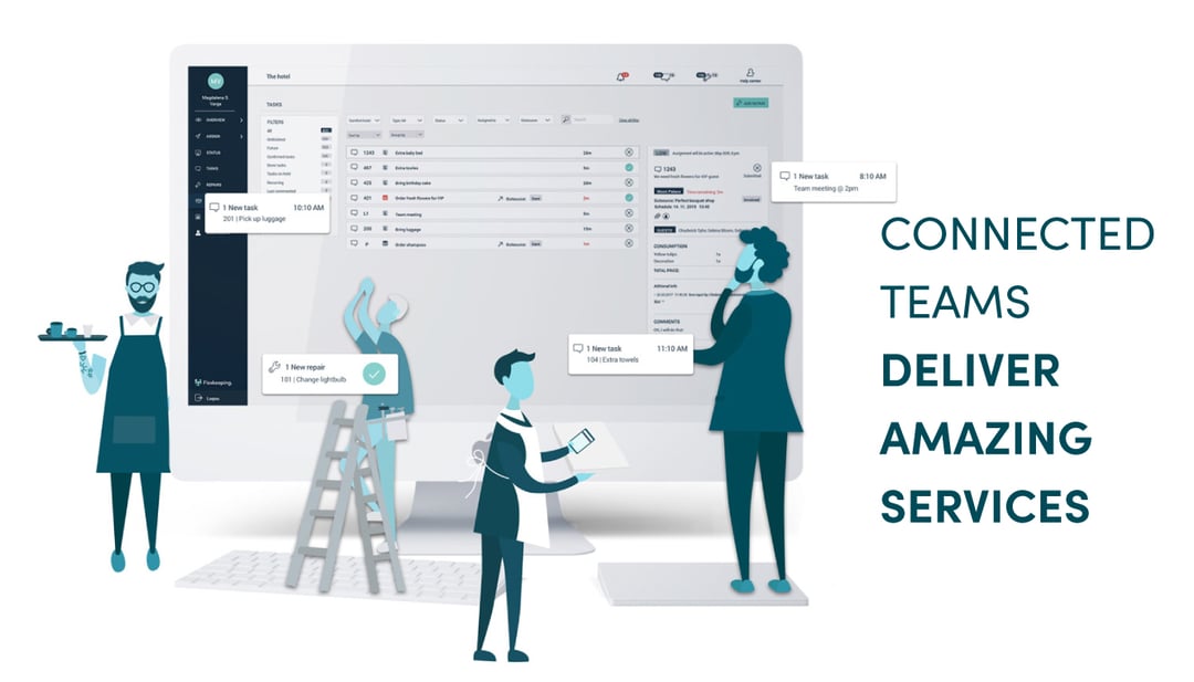 Take communication at your property to the next level with Flexkeeping