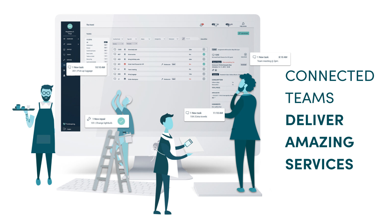 Take communication at your property to the next level with Flexkeeping