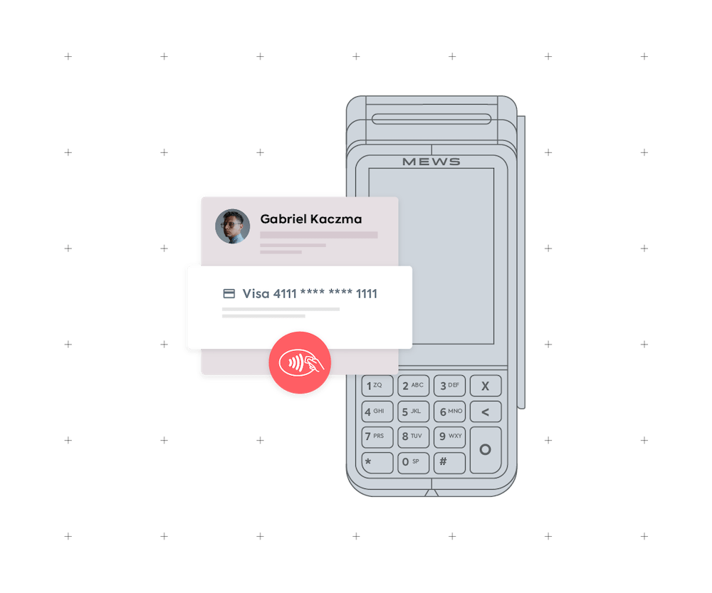 Mews Terminals | Fully integrated card reader for hotels