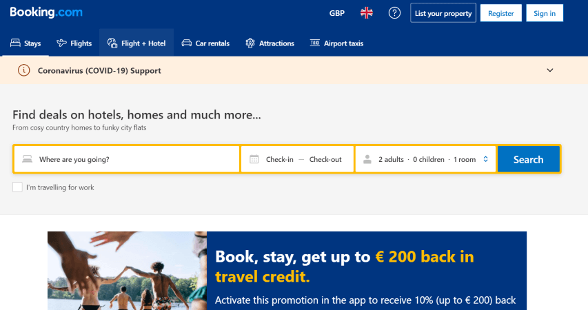 What are booking channels and which are the main ones?