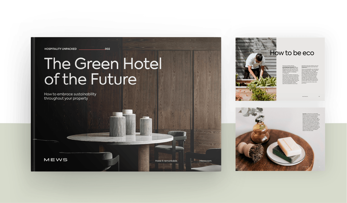 The best sustainability practices in hotels | Mews
