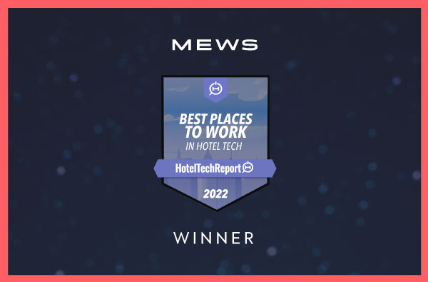 Mews is Best Place to Work in Hotel Tech 2022