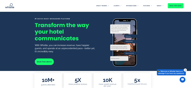 Best eight guest messaging software for hotels | Mews