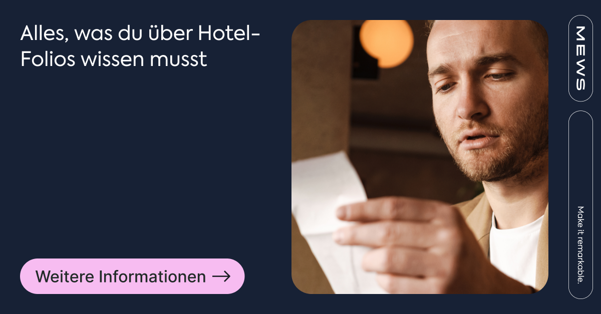 Hotel-Folio: Was es ist und Beispiele