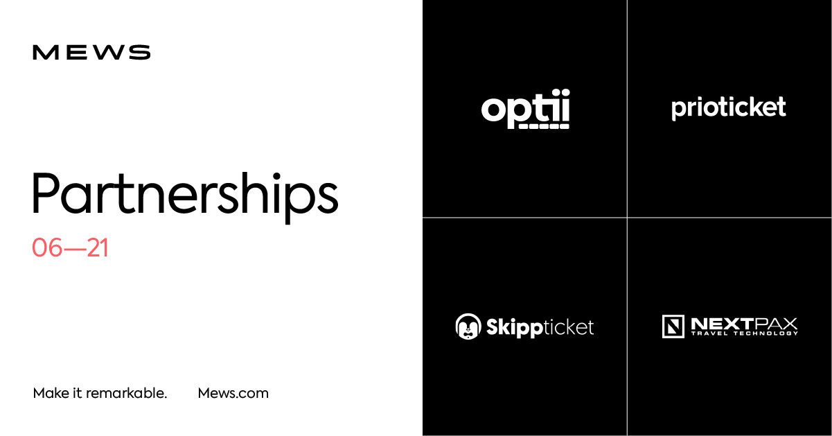 Hotel tech integrations that went live with Mews in June