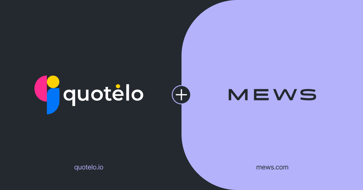 Why Mews acquired Quotelo, by Richard Valtr