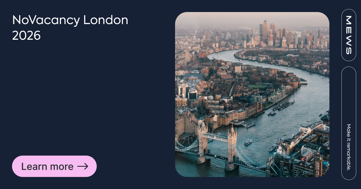 NoVacancy London 2026 | Mews events