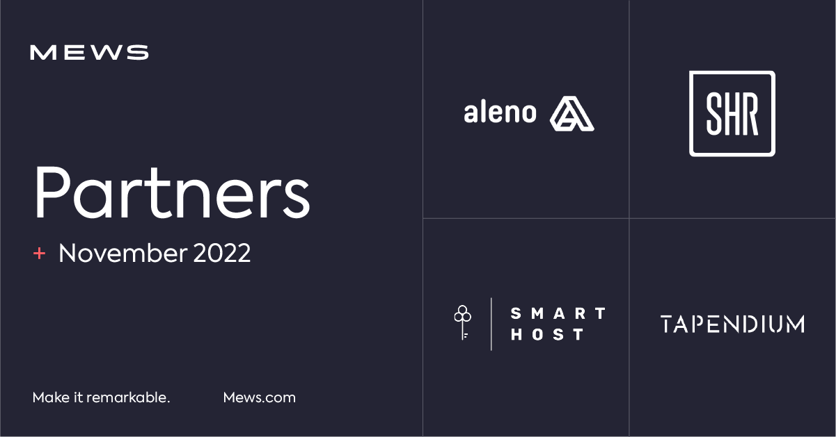 New Mews integrations for November 2022