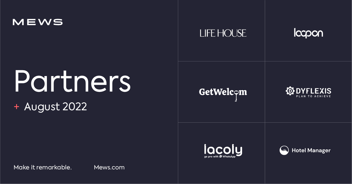 New Mews integrations for August 2022