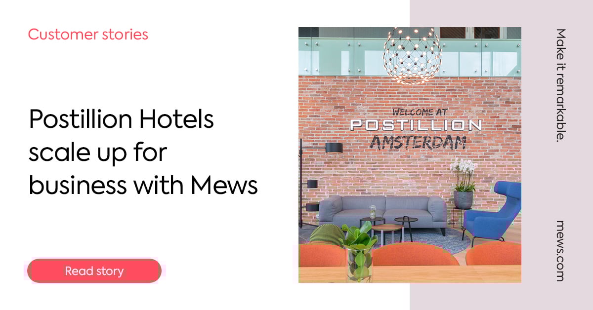 Postillion Hotels customer story | Mews case study