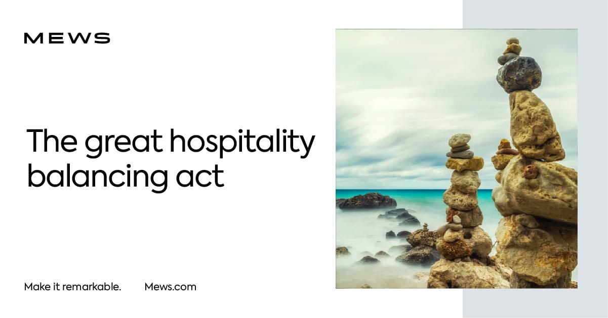 The importance of balance in hospitality