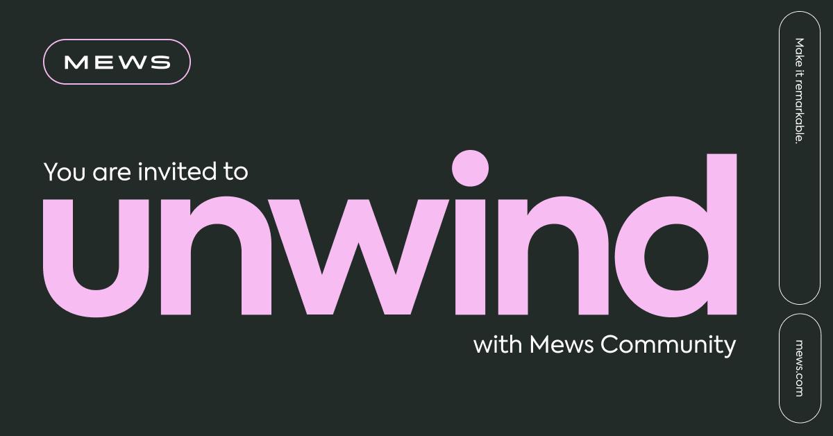 unwind with Mews in Amsterdam | Mews events