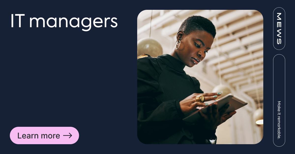 Hotel PMS for IT leaders | Mews