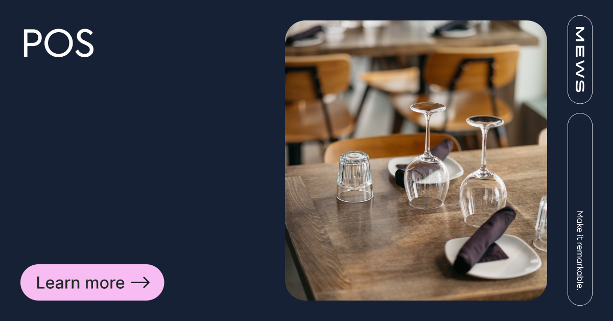 Hotel POS System | Mews hotel point of sale