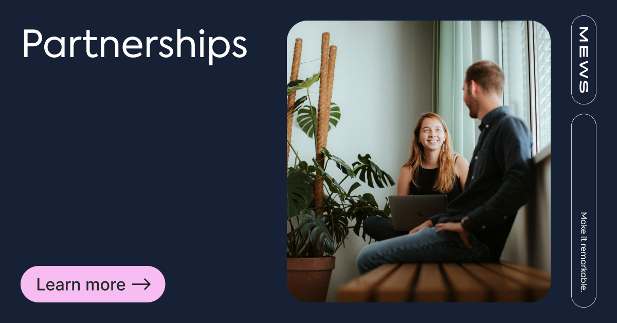 Mews Partnerships | Referral programs and integration partners