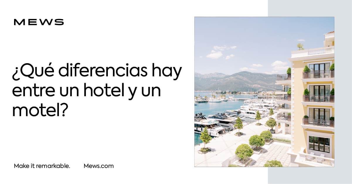 15 diferencias entre un hotel y un motel