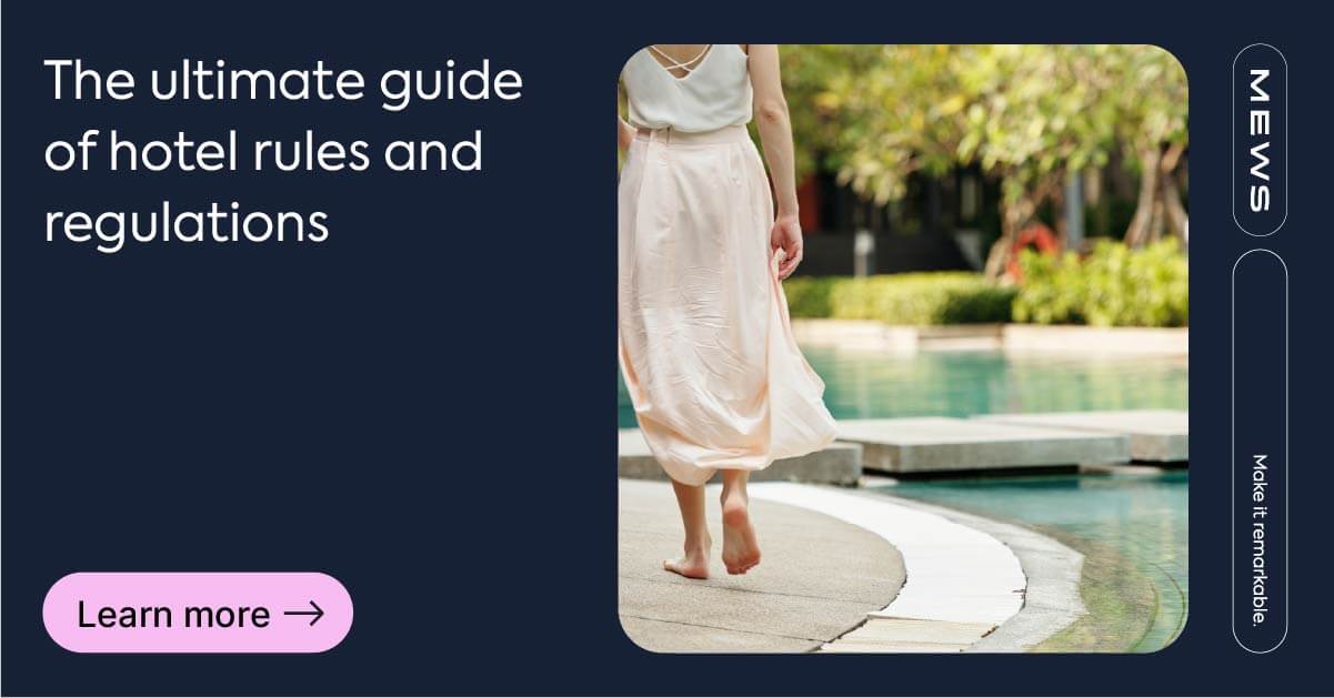 Hotel rules and regulations within the hospitality industry