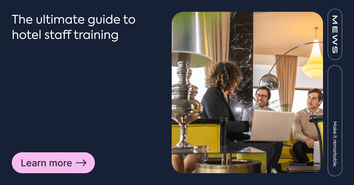 Hotel staff training for better service and efficiency