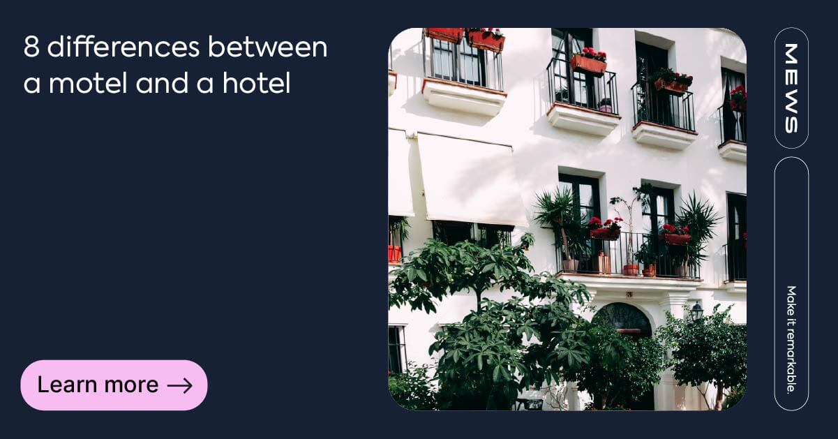 8 key differences between a hotel and a motel