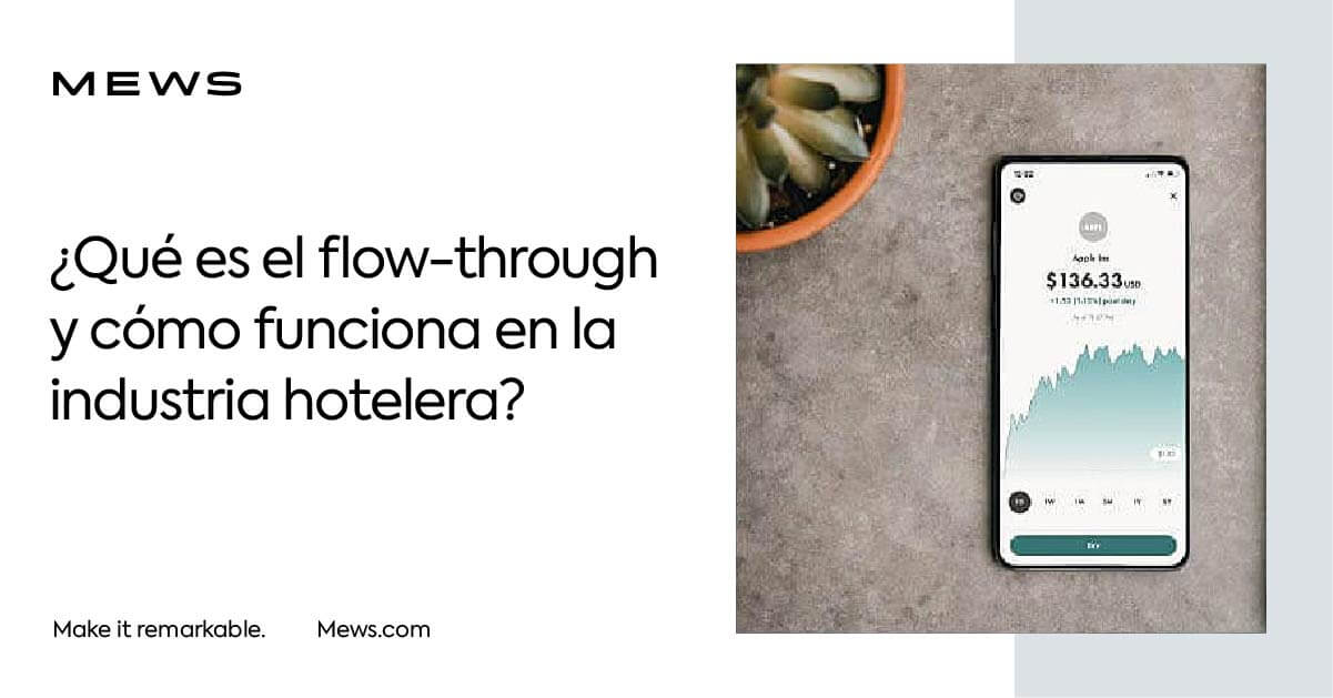 Qué es el Flow-Through y cómo calcularlo | Mews Systems