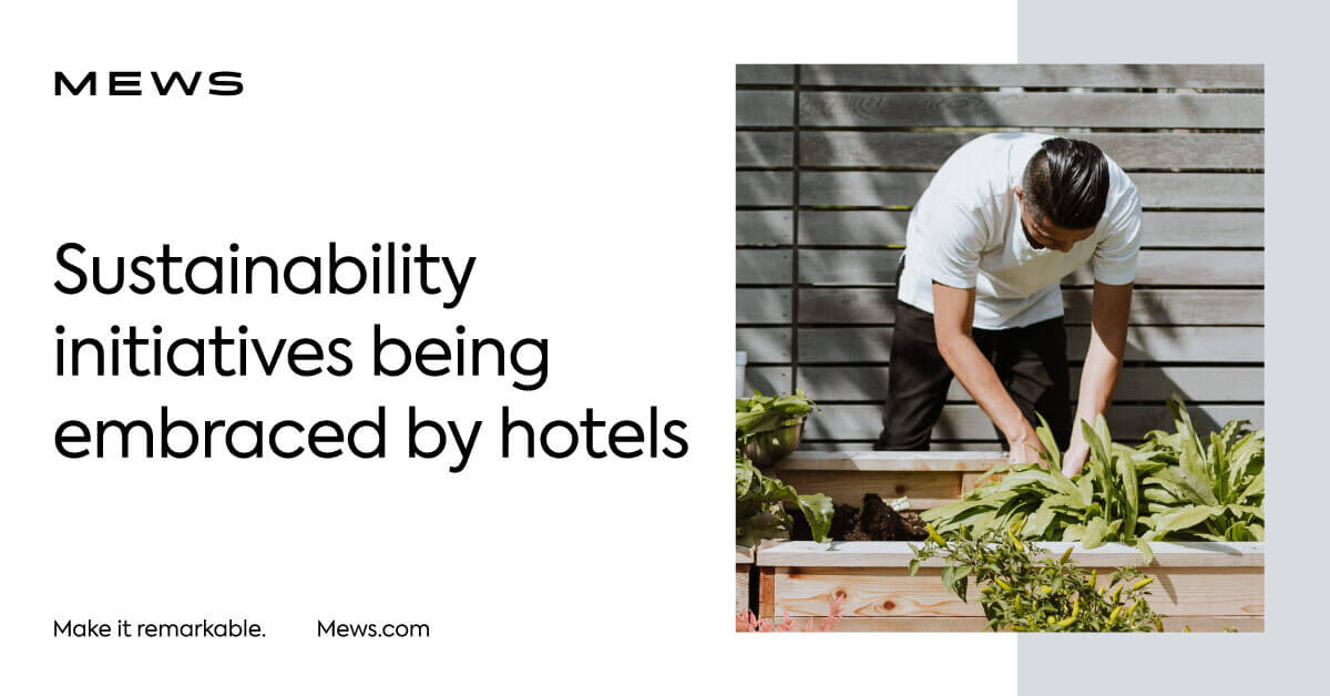 The best sustainability practices in hotels | Mews